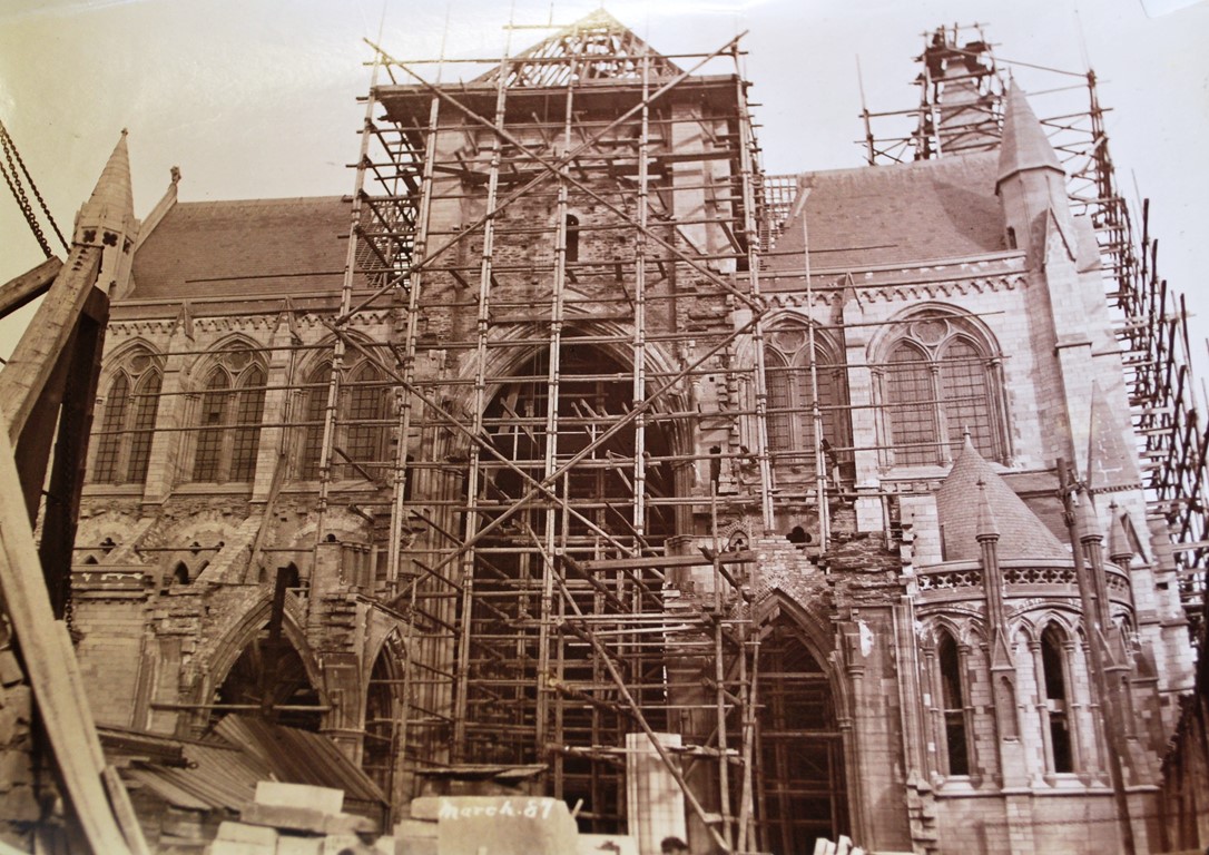 Truro Cathedral - Building the cathedral