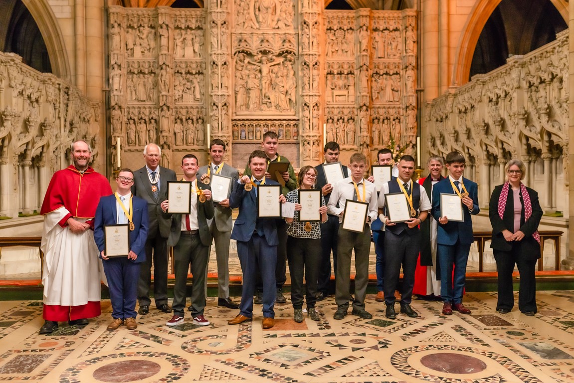 Truro Cathedral - The Outdoor Place Gold Graduation