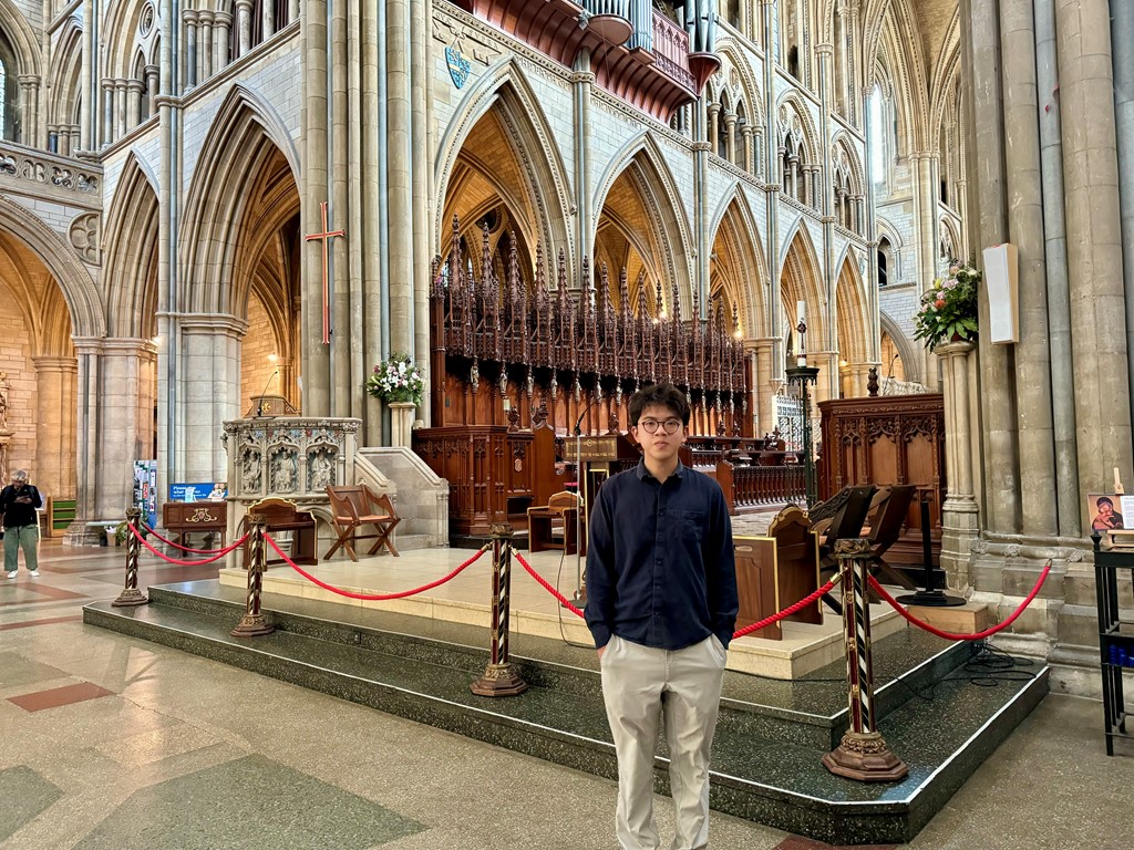 Truro Cathedral - Truro Cathedral welcomes new organ scholar Jeremy Wan