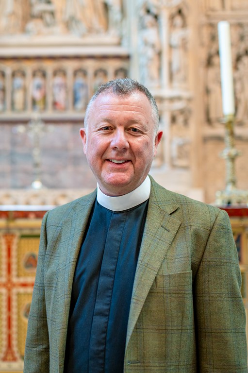 Truro Cathedral - Dean Simon responds to the graffiti on the 'Wall of ...